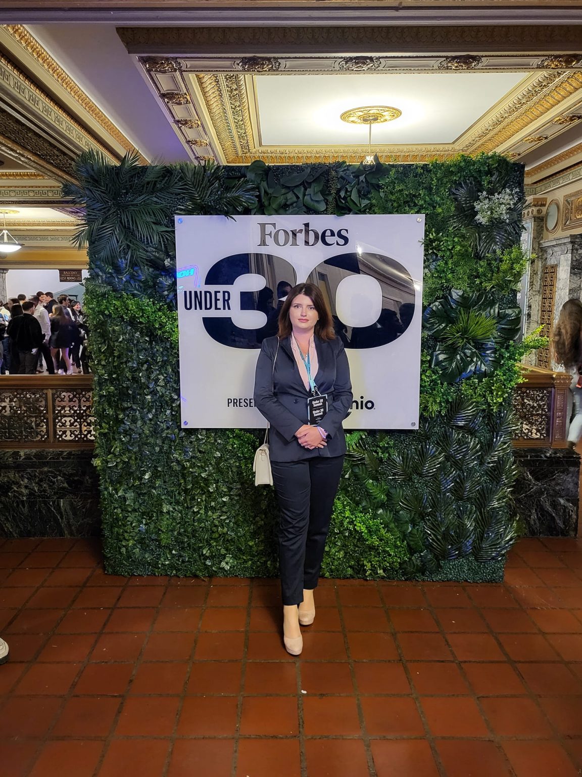 "Michaela Gjorcheva from ISU at the Forbes Under 30 Summit in Cleveland ...
